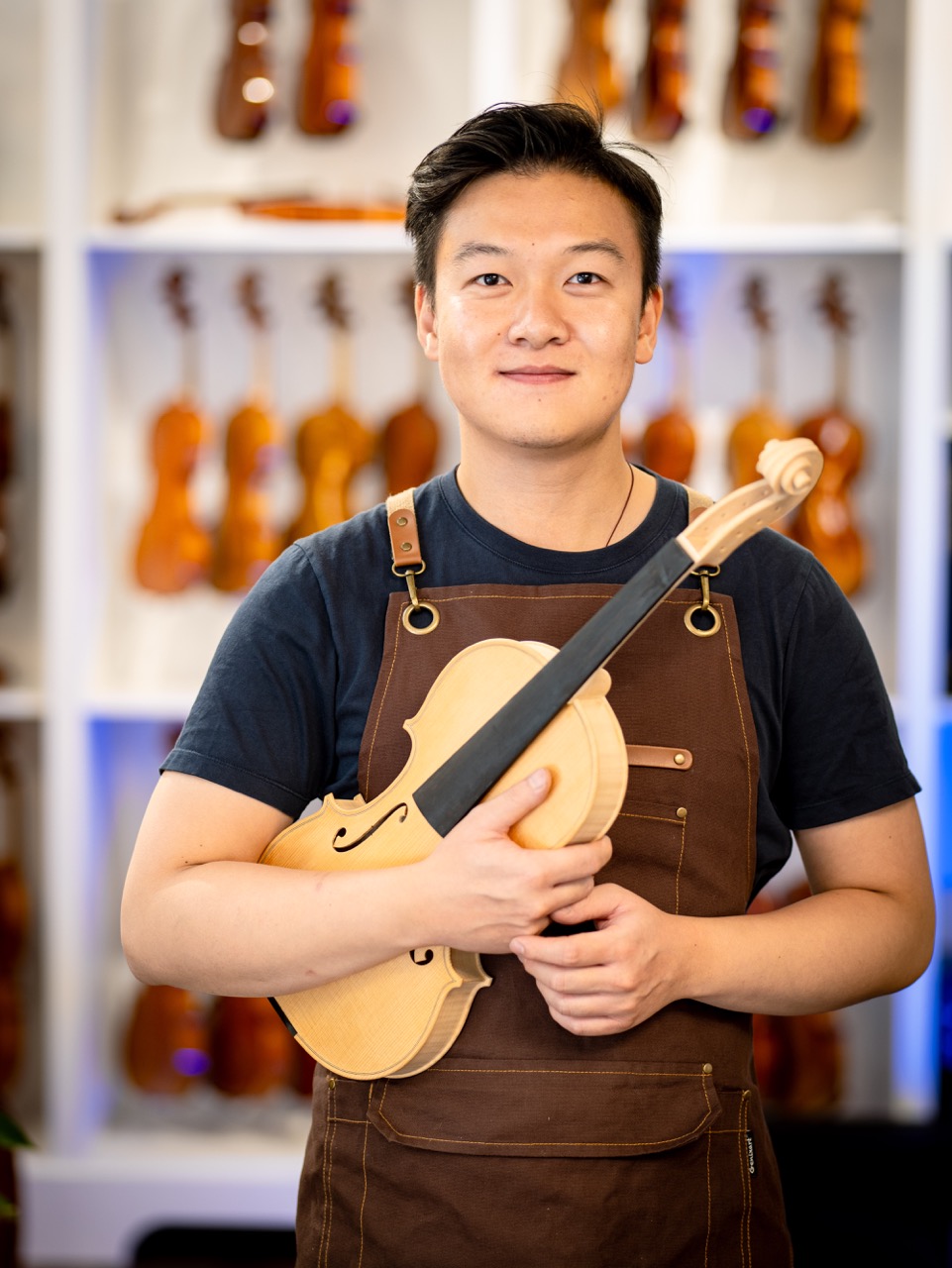 Violin by Sing Him Wong 2025, made for MyLuthier - MyLuthier